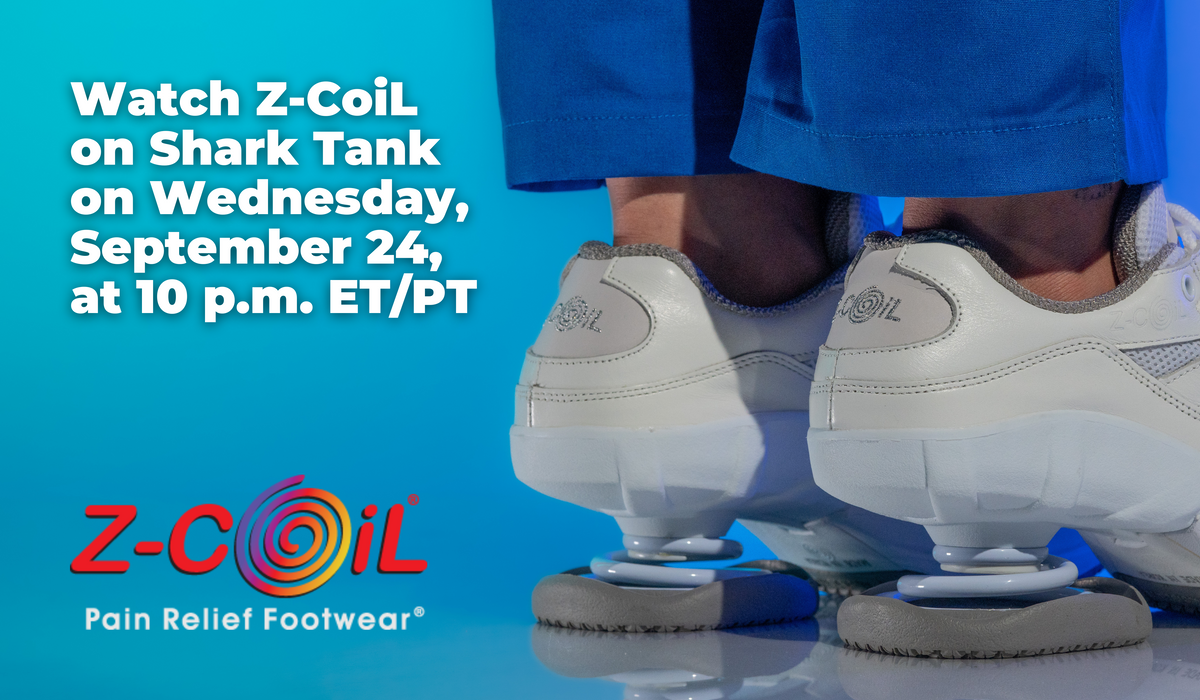 Z-CoiL Footwear, Albuquerque's Original Spring Shoe, Steps Into ABC's – Z-CoiL Pain Relief Footwear