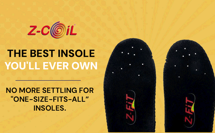 Z-CoiL Pain Relief Footwear | Lose Your Pain Or Your Money Back